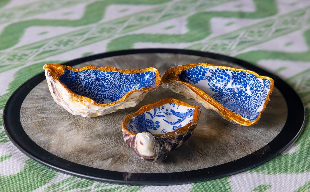 Beautiful Painted Shells - Made in Wiltshire, UK by Francesca.